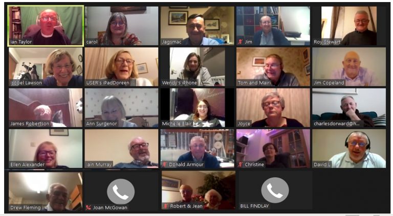 Kirk Session Meeting 27.102020 – Springfield Cambridge Church of Scotland